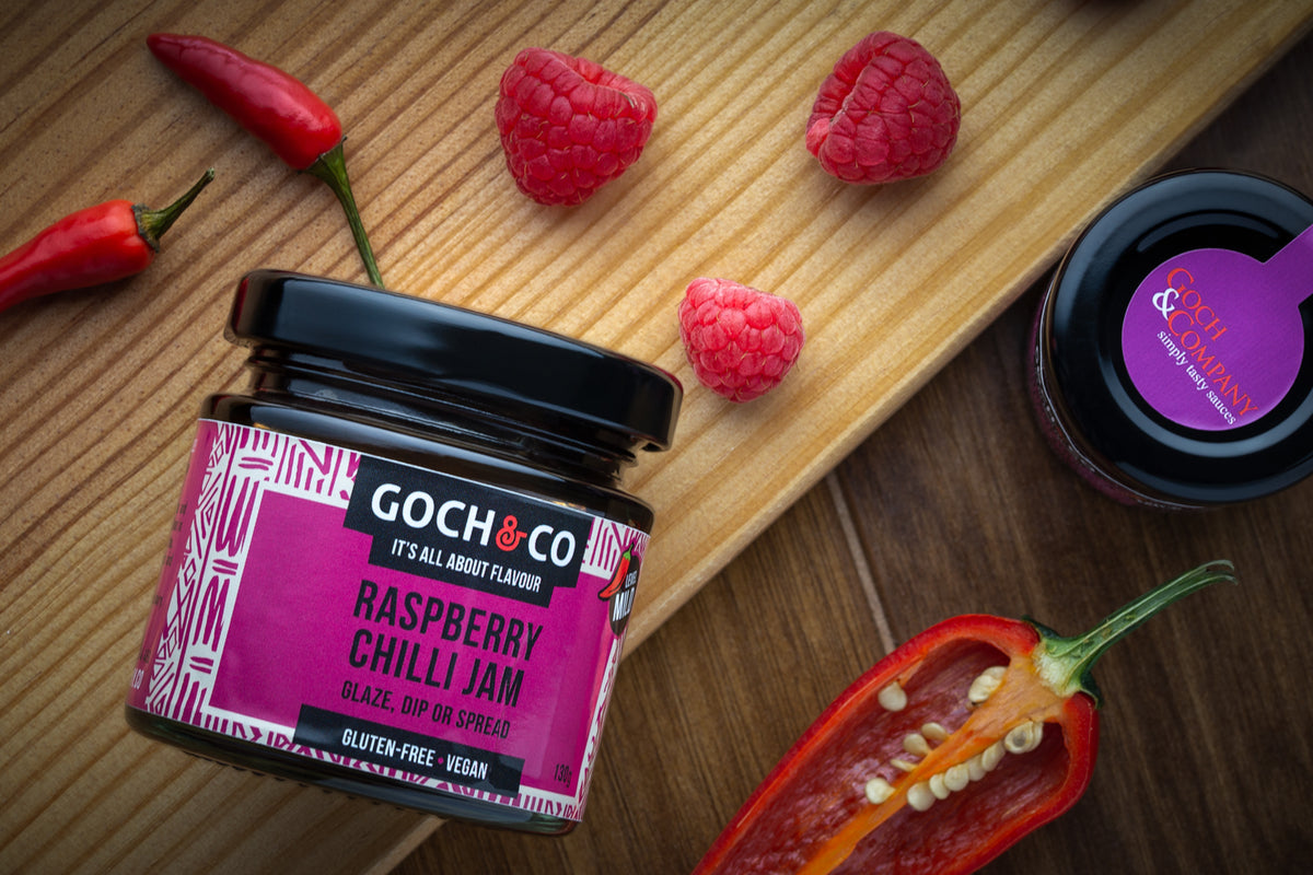 Raspberry Chilli Jam – Goch & Co.